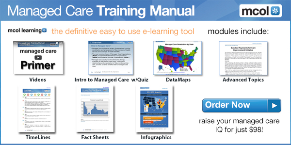 New Version of MCOL's Managed Care Training Manual Released